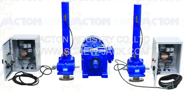 20 Ton Motorized Mechanical Screw Jack - Buy Gear Motor Screw Jack ...