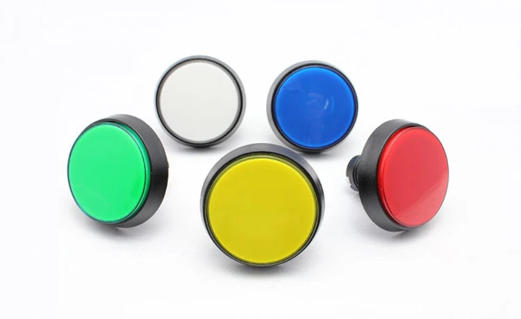 5a Red Color Large Switch Push Buttons Switch - Buy Large Push Buttons ...