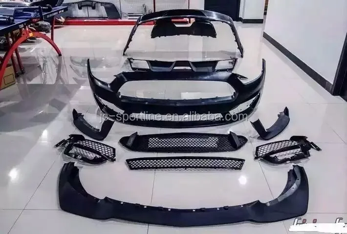 Gt Style Pp Body Kit Front Rear Bumper For Ford Mustang - Buy Gt Body ...
