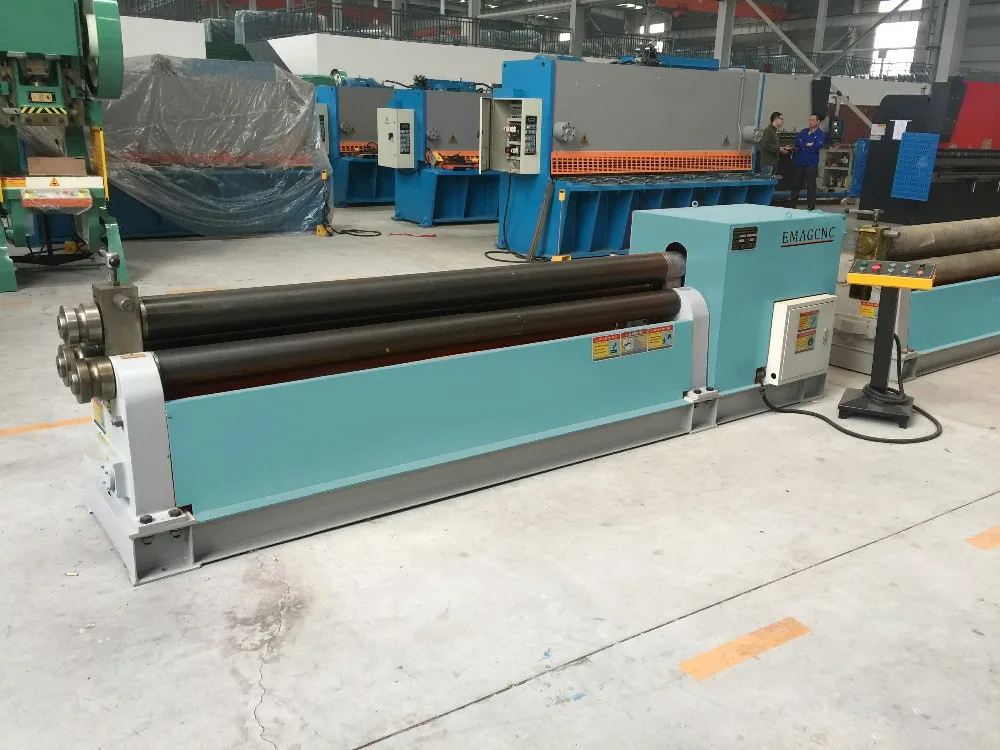 China Made 3 Rollers W11-6 * 2500 Automatic Plate Rolling Machine - Buy ...