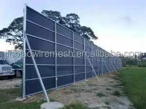 Portable Sound Barrier Walls For Construction Site Iso 9001 Factory ...