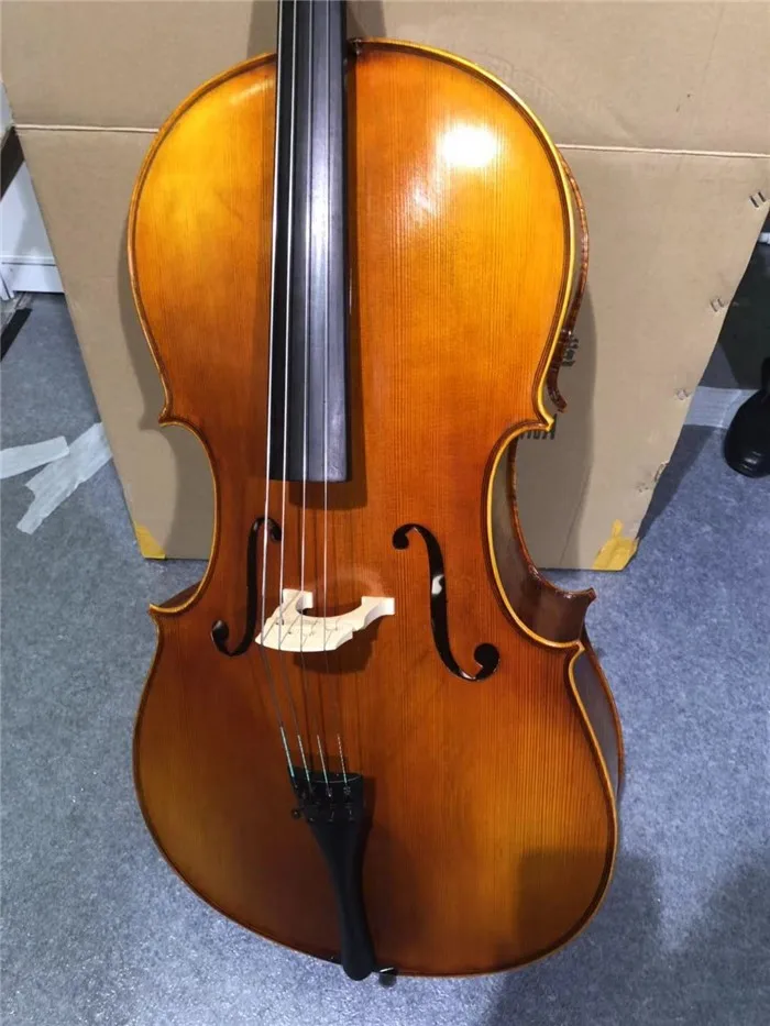 Professional Germany Antique Old Handmade Solo Cello 4/4 - Buy Cello ...
