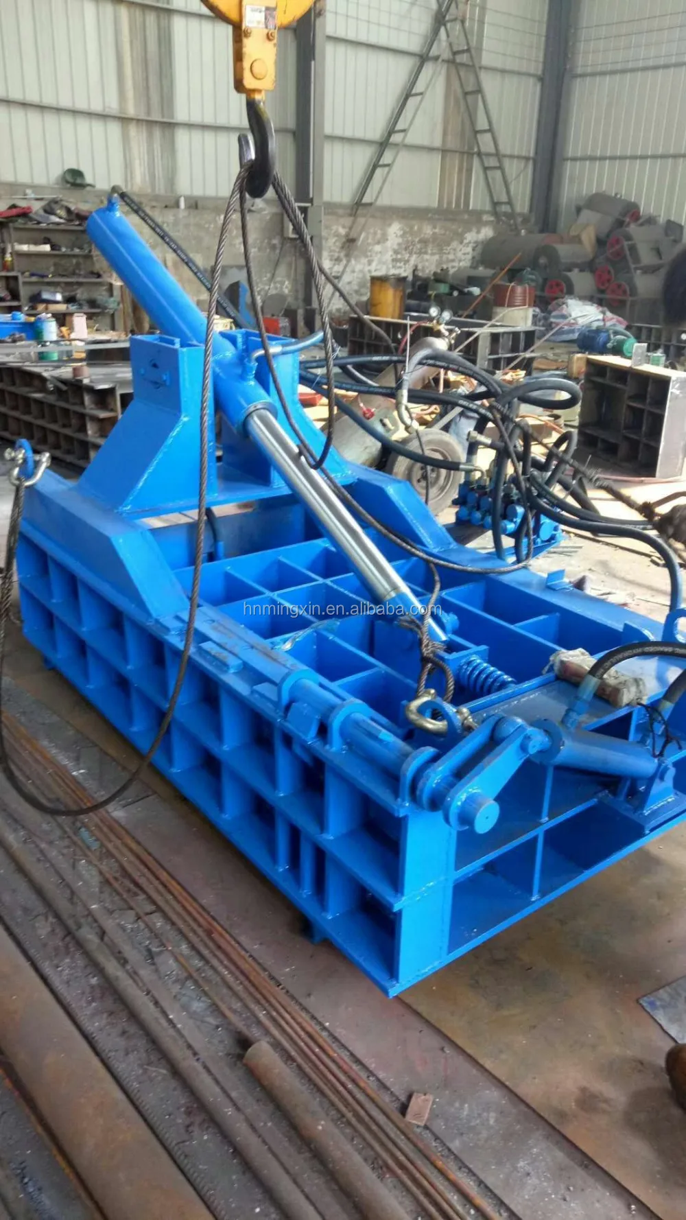 Scrap Metal Chip Compactor Compressor Baling Press Machine - Buy Scrap ...