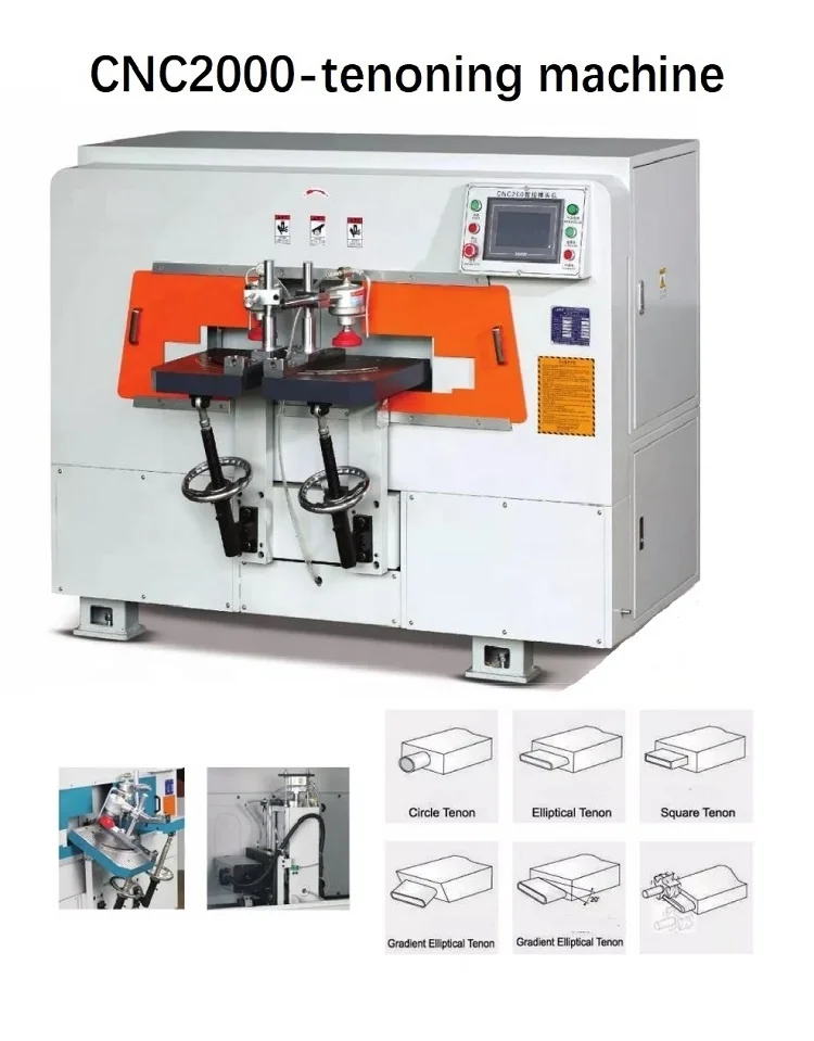 Automatic Woodworking Cnc Tenon Machine Tenoning Machine Mortise ...