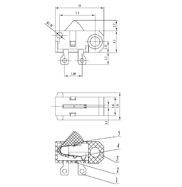 2 Pin Micro Detector Switch Buy Micro Detector Switch Wealth Metal
