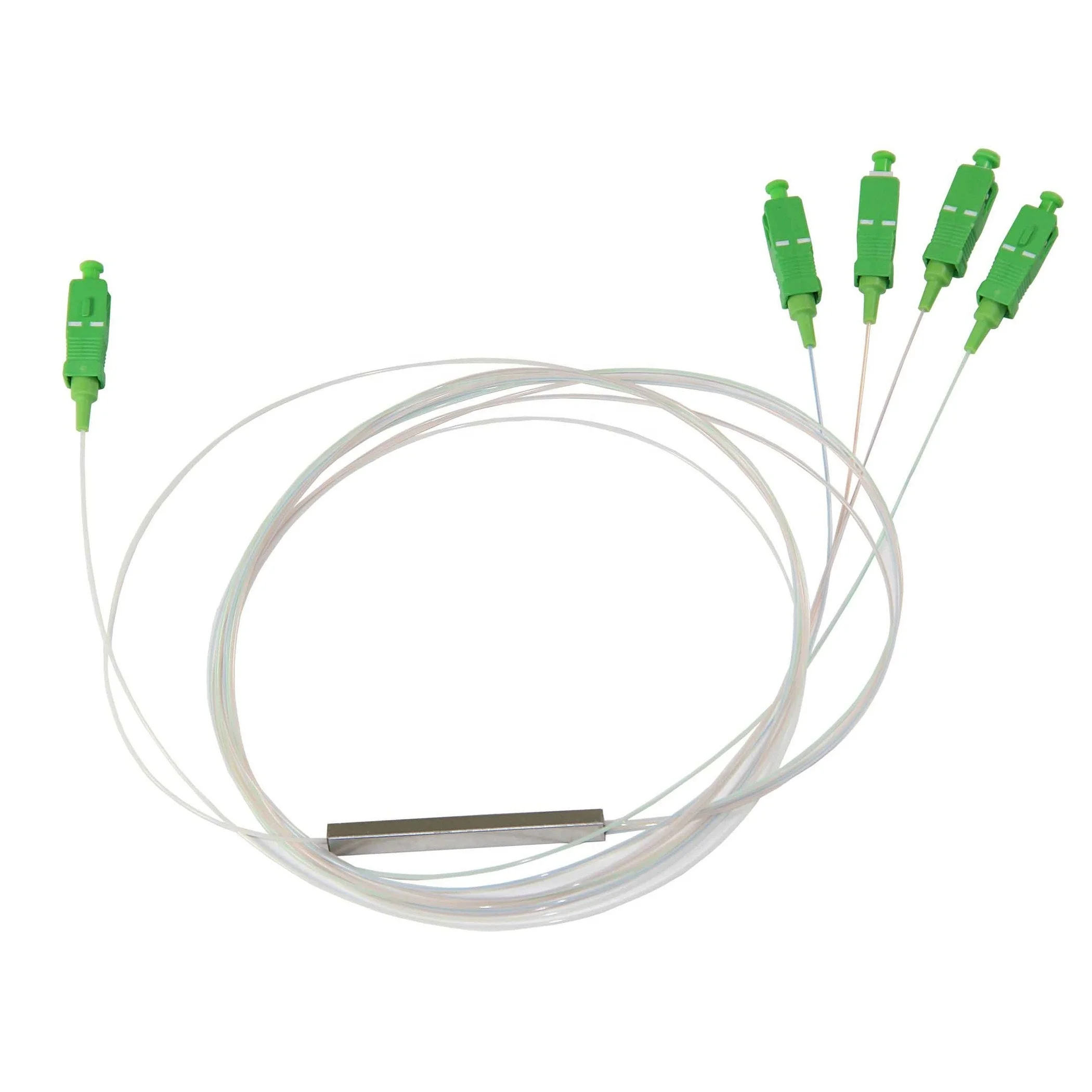 1x4 Sc Apc Mini Plc Optical Splitter Single Mode With Sc Connector Mini ...