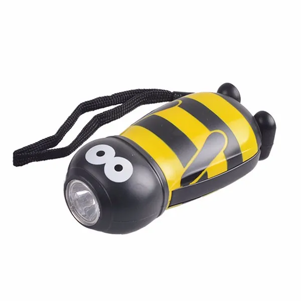 Cute Kid Gift Mini Torch Hand Press Led Animal Dynamo Light - Buy ...
