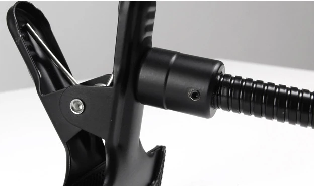 Photography Lighting Stand Clamp Flash C Clamps Spring Clamp With Flex ...