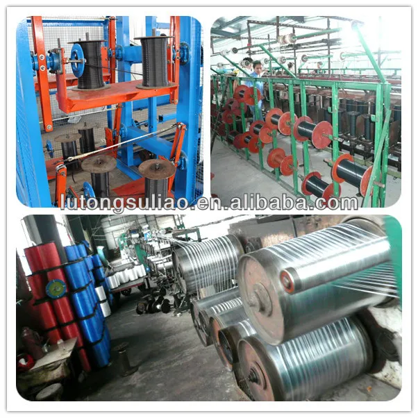 LUTONG Plastic 3 Strands HDPE Polypropylene Twisted Rope