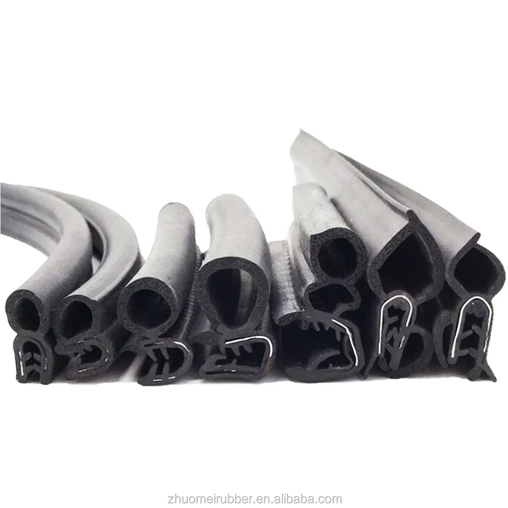 EPDM Rubber Extruded Seal Profiles for Door Weatherstrip