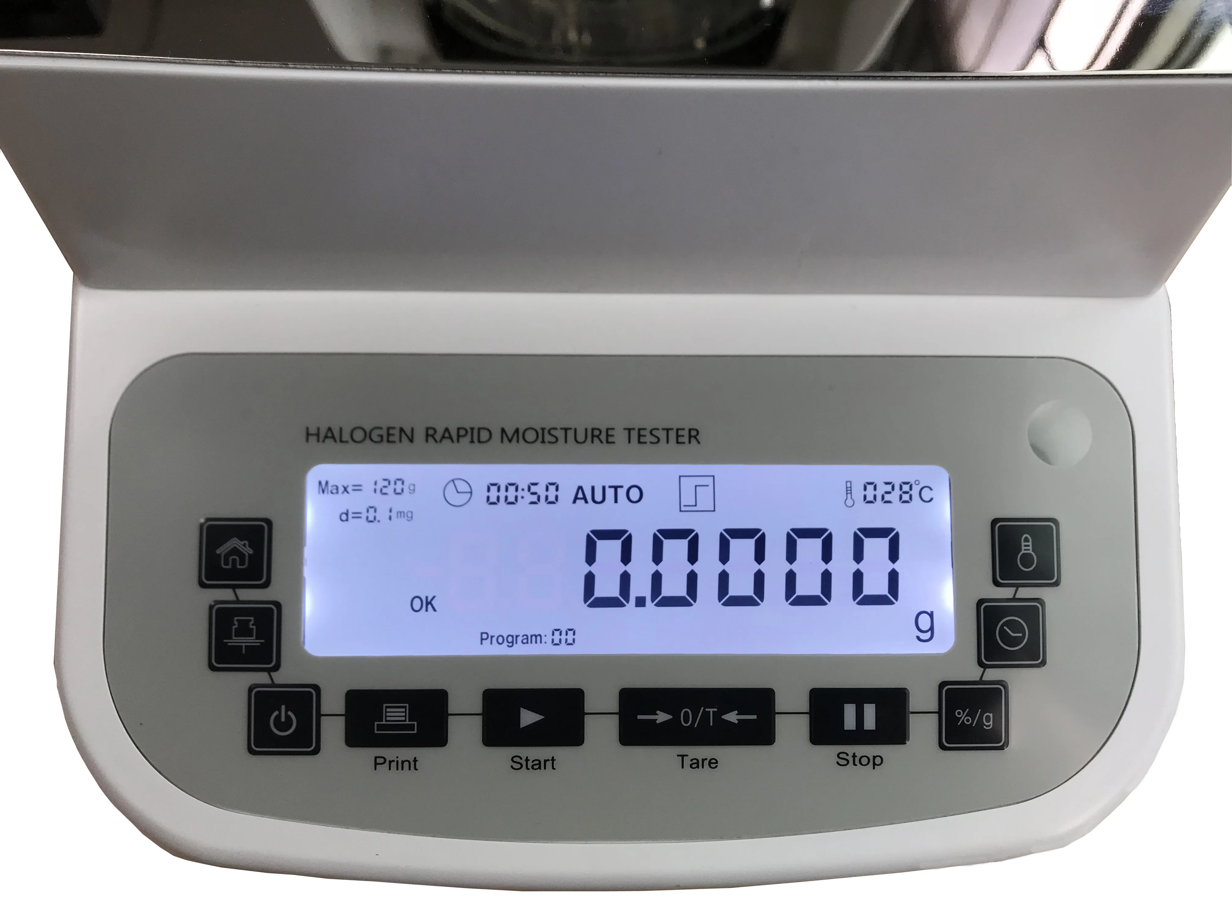 Laboratory Plastic Halogen Moisture Analyzer with Touch Screen