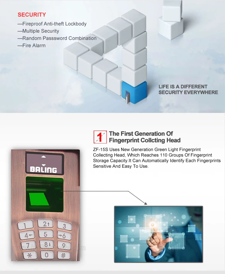 Cheap ZF-15S Office Digital Password Keypad Combination Sliding ...