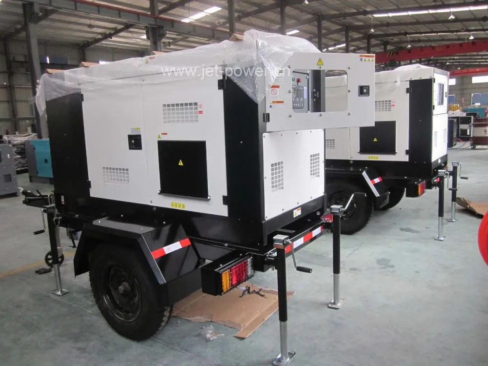 60 Kv Diesel Powered Genset Generator 50kw Silent Denyo Type Generators ...