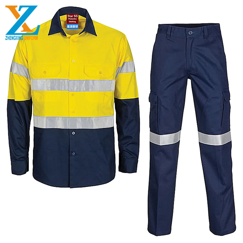 High Visibility Construction Mining Worker Waterproof Reflective Safety ...
