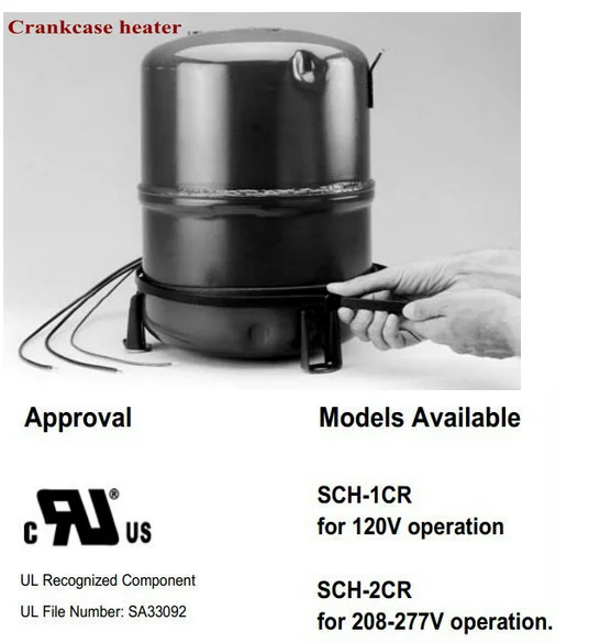 Freezegard Self-regulating Crankcase Heater For Refrigeration ...