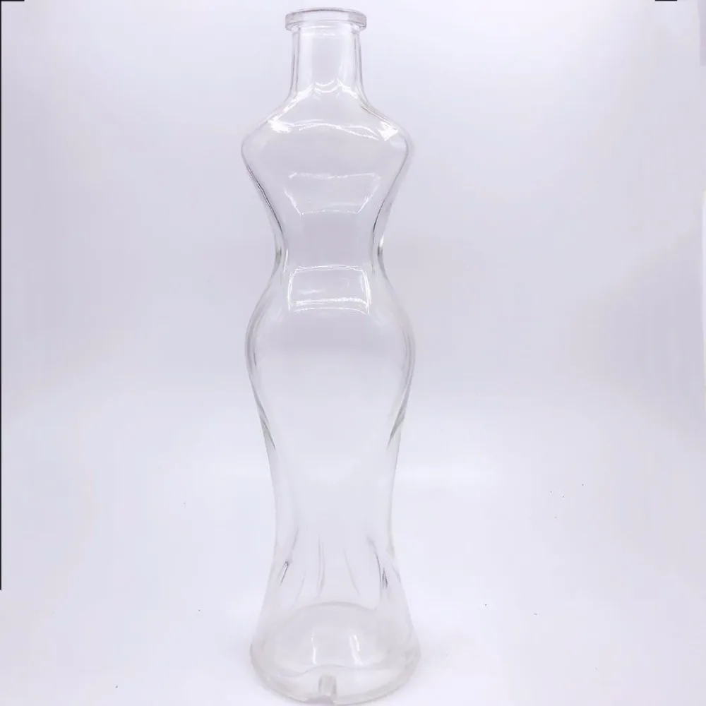 Pretty Woman Body Shaped 500ml Glass Bottle Wine Bottles Bottle - Buy ...
