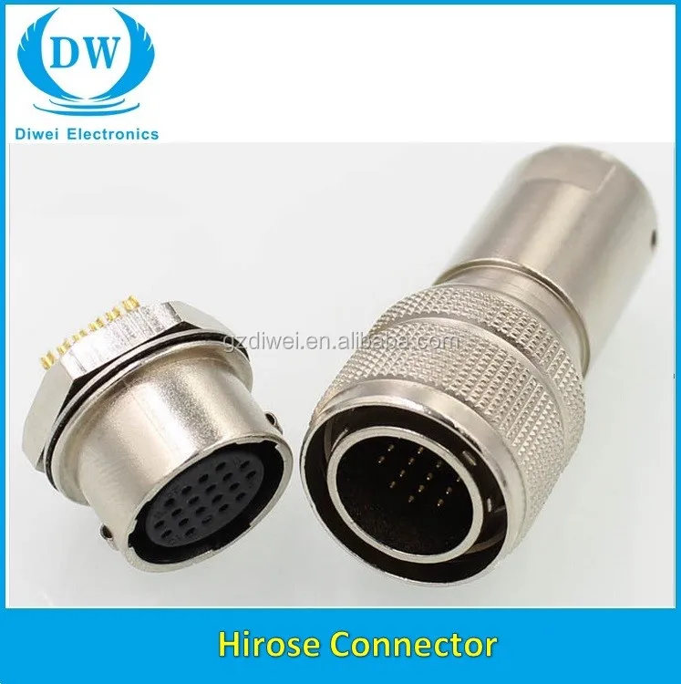 Hirose Male Female Connectors Camera Connectors 4 6 7 10 12 20 Pin ...