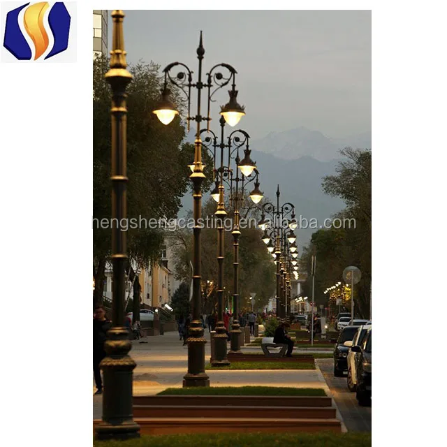 Saudi Arabia Cast Aluminum Street Lighting Pole - Durable & Portable