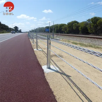 Highway Guardrail Road Safety Cable Barrier System China - Buy Cable ...