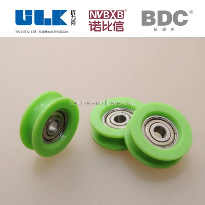 Metal U Stud Type Track Roller V-groove-guided Track Rollers - Buy V ...