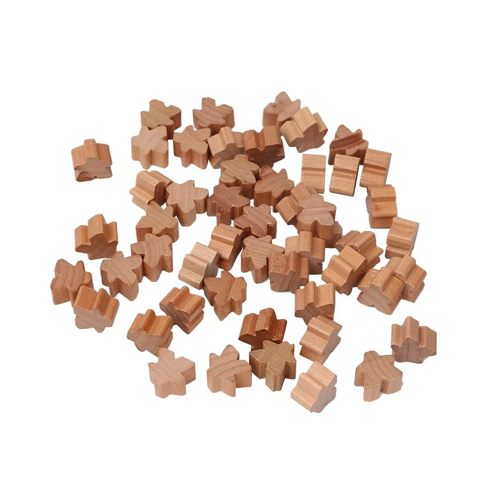 Customizable Wood Game Pieces - Perfect for Board Games