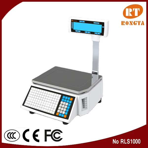 Rongta Barcode Label Printing Scale Rls1100(30kg) - 80mm/s