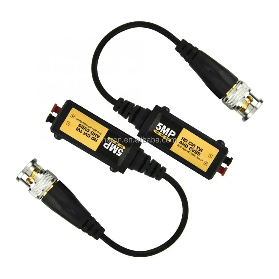 5MP Video Balun - CCTV via Twisted Pairs UTP Transceiver
