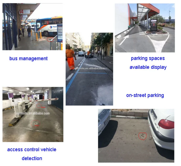 ROSIM ITS Lora Parking Detection Sensor - Reliable & Accurate