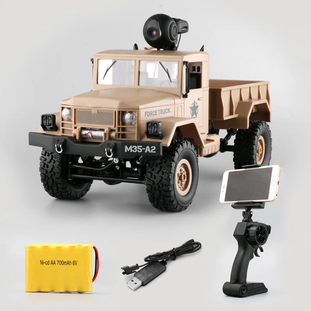 Dwi 2.4g Remote Control Military Truck 4 Wheel Drive Off-road Rc Car ...