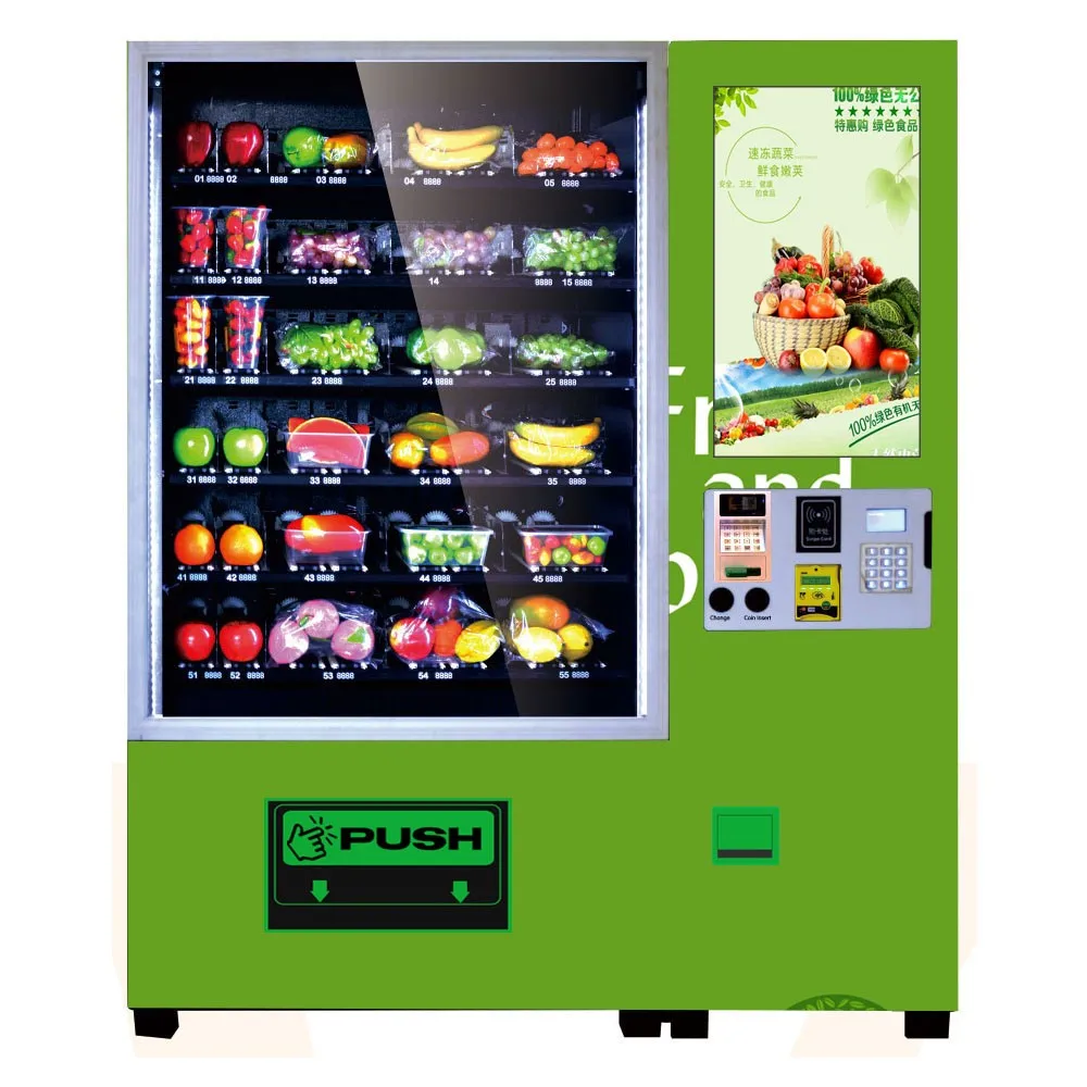 Japanese Automatic Vegetable Lift Vending Machines