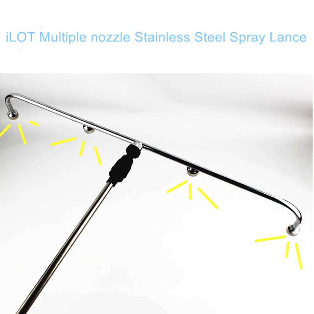 ILOT Agricultural Metal Stainless Steel Multiple Nozzle Spray Lance for ...