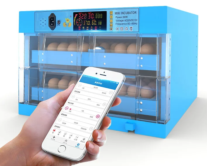 Mini 128 Chicken Eggs Incubator - Automatic & Efficient
