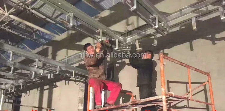 Abattoir Pipe Line Meat Rail Meat Hanging System - High Productivity