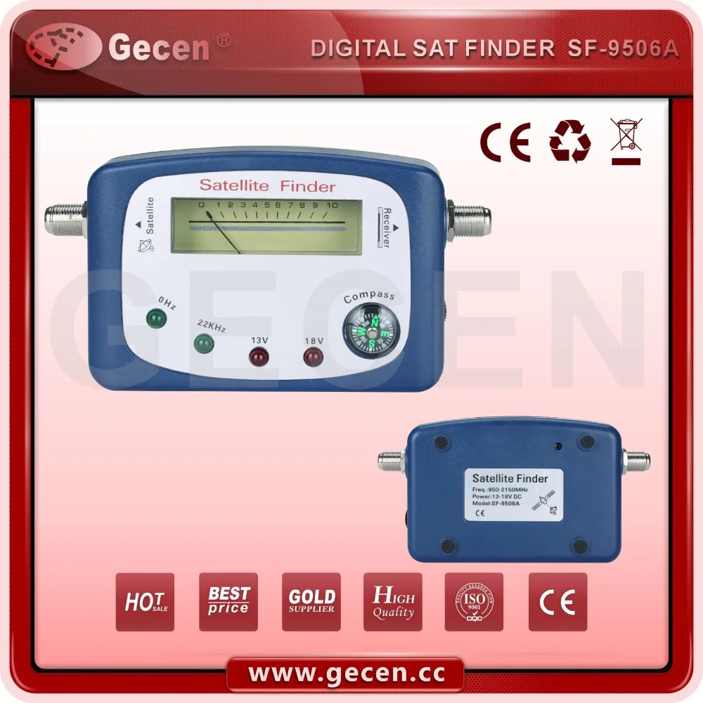 Hot Selling Analog Satellite Dish Signal Finder Meter Sf-9501 - Buy ...