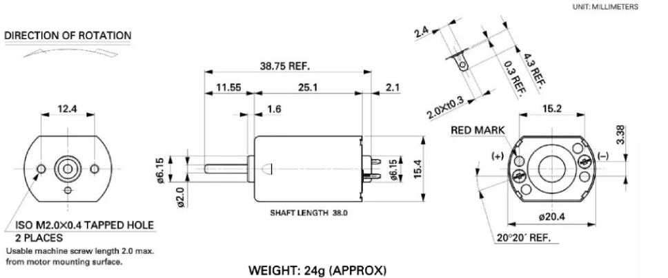 FF-130 DC Hobby Motors - Versatile and Efficient Power