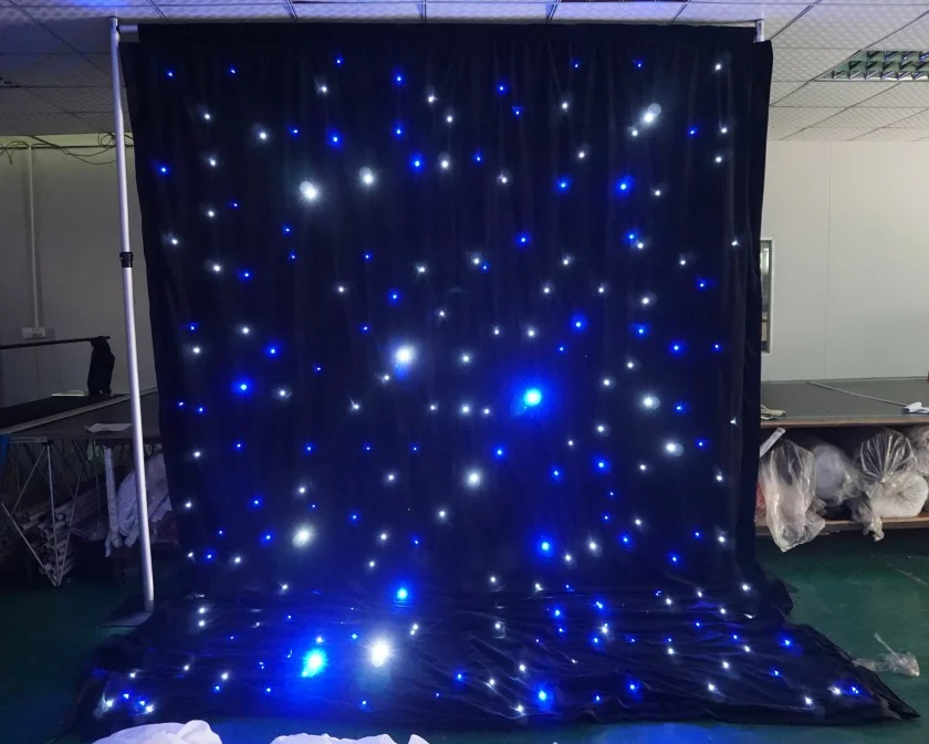 Led Light Black Curtain Used As Sky Ceiling Lighted - Buy Led Light ...