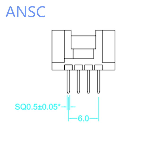 DIP Grove Female Header - White Universal 4 Pin Connector