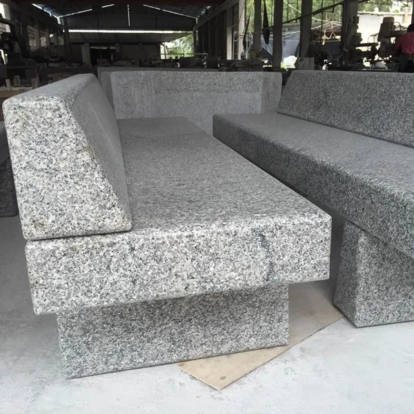 China Natural Grey Granite Stone Bench - Buy Granite Stone Bench,Grey ...
