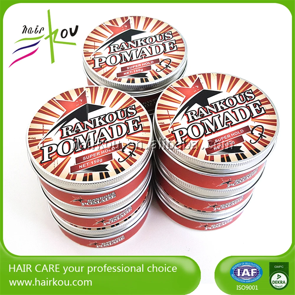 Custom Own Brand Super Malaysia Pomade 150g Black Tin Pomade - Buy ...