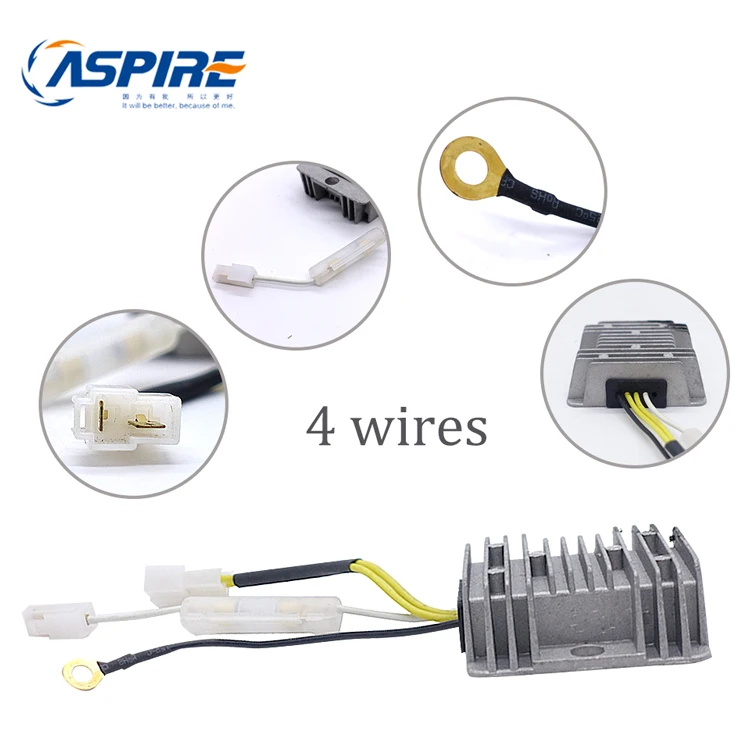 Spare Parts For 186f 5 Kw Diesel Engine Voltage Regulator Rectifier 4 ...