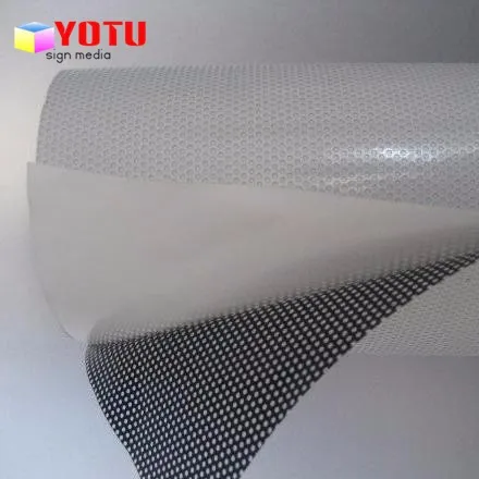 One Way Vinyl - Micro Perforated Window Film for Autos