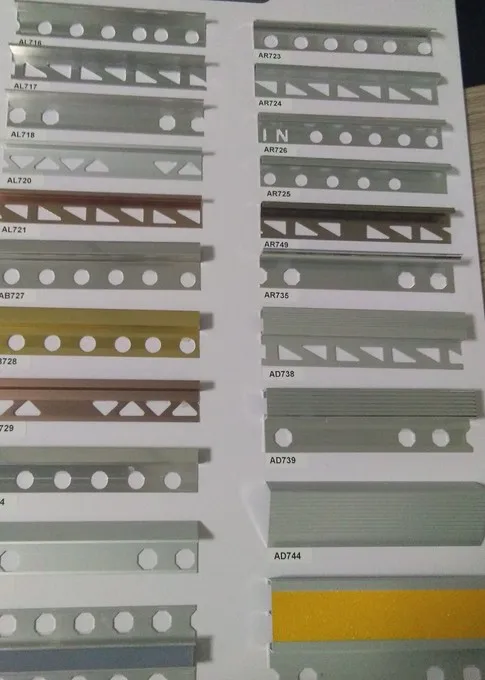 Foshan Jeca-perfil De Ribete De Azulejos De Aluminio Para Decoración ...