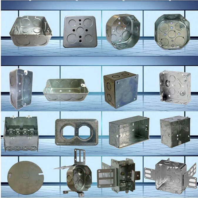 2104-lle Single Gang Electrical Metal Outlet Boxes - Buy Electrical ...