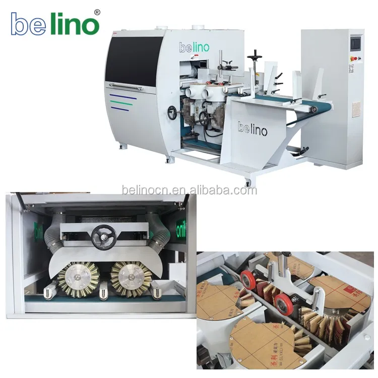 Automatic Small Lot Three Sides Wood Door Frame Sanding Machine - Belino