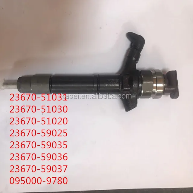 D-4D 注射器喷嘴 dcri107710 23670-51031 23670-51030 23670-51020 23670-59025 ...