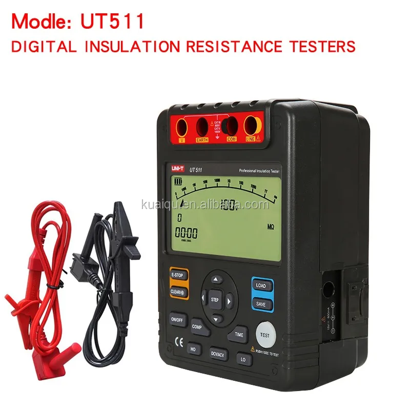 UT511 Digital Insulation Resistance Testers Meter Megohmmeter