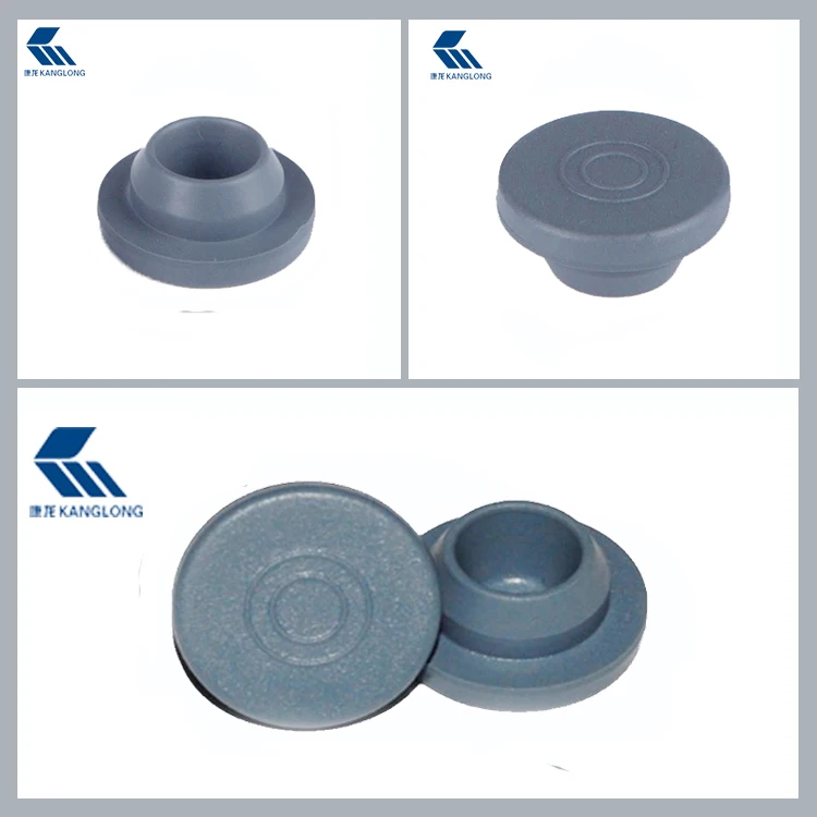20mm 13mm Butyl Rubber Stopper for Injection Vials - ISO9001 Certified