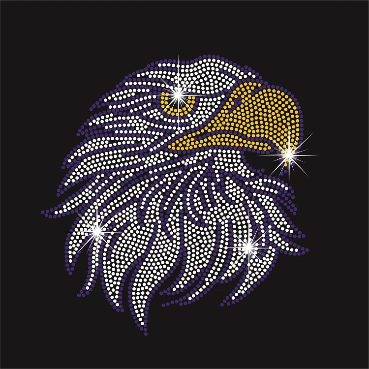 American Eagles Rhinestone Transfer,Hot Fix Motif Wholesale - Buy ...