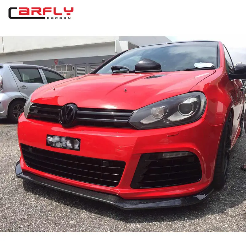 Front Lip for Golf6 R MK6 Carbon Fiber Front Bumper LIP| Alibaba.com