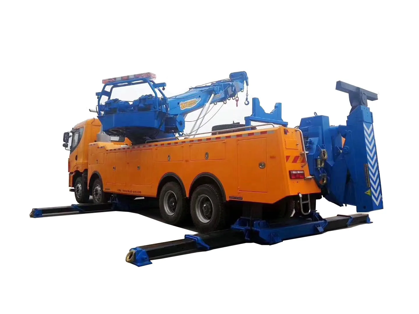 Heavy Duty Rotator Recovery Towing Truck Body Customized 50tons 4 ...